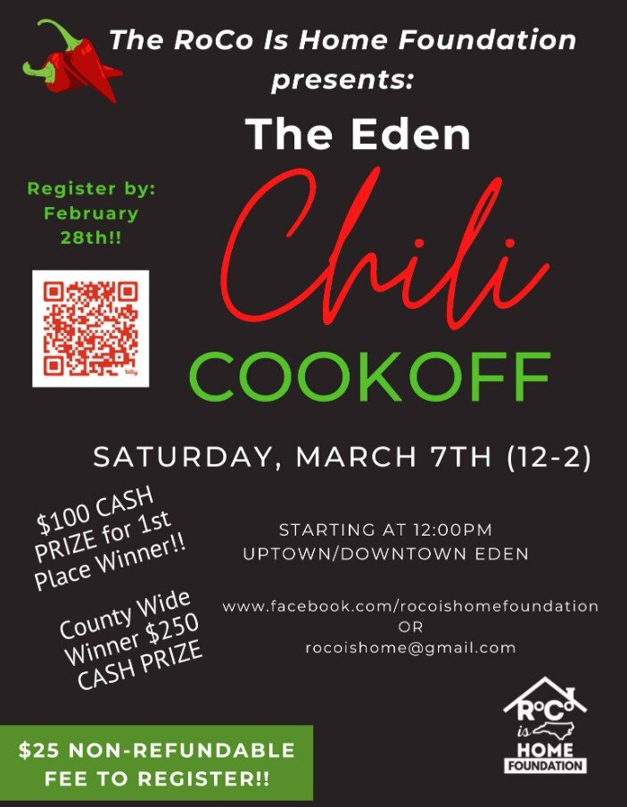 The Eden Chili Cookoff - NC 100
